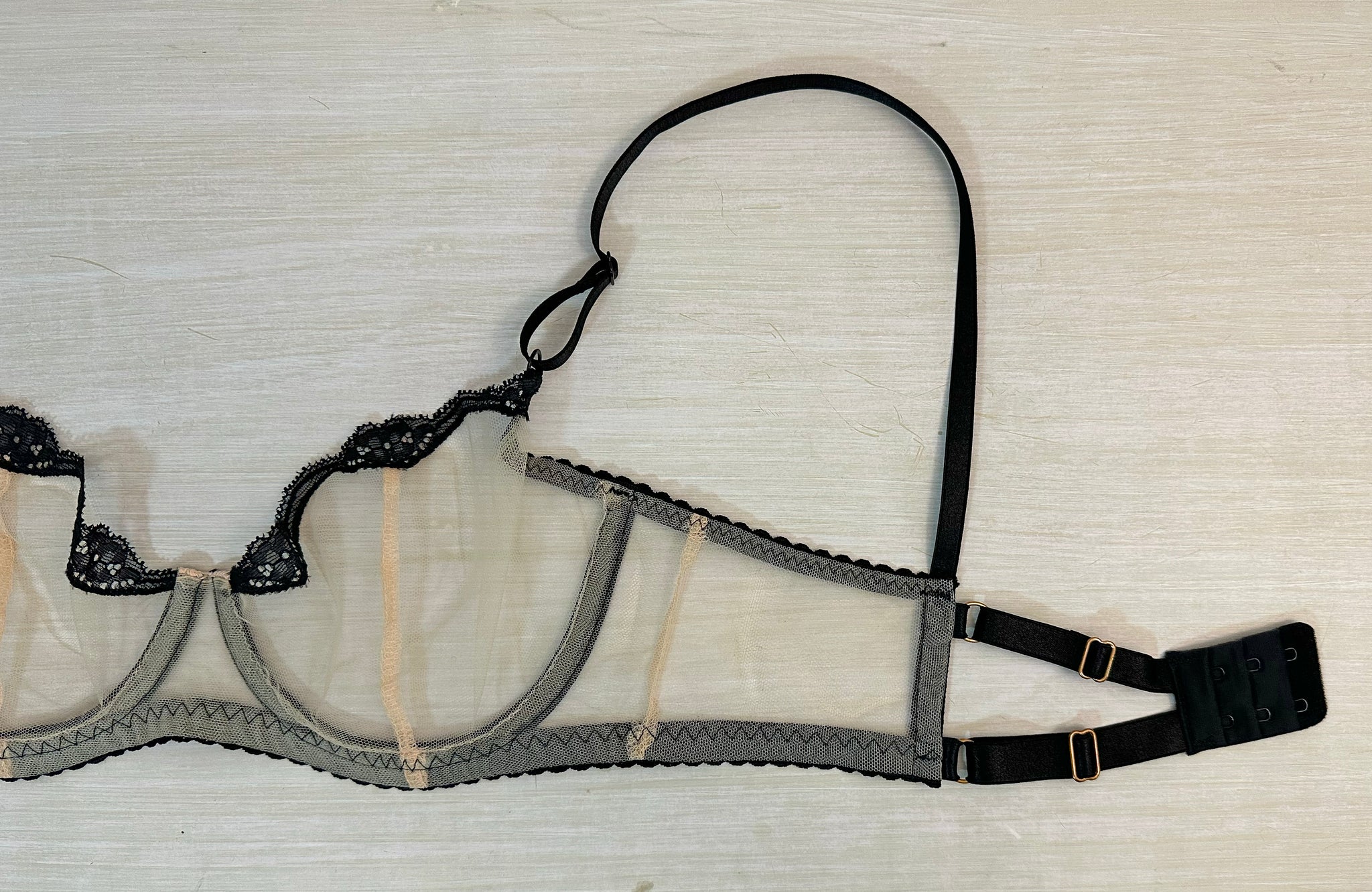 38B/36C - NINA BALCONETTE BRA | Sample Sale